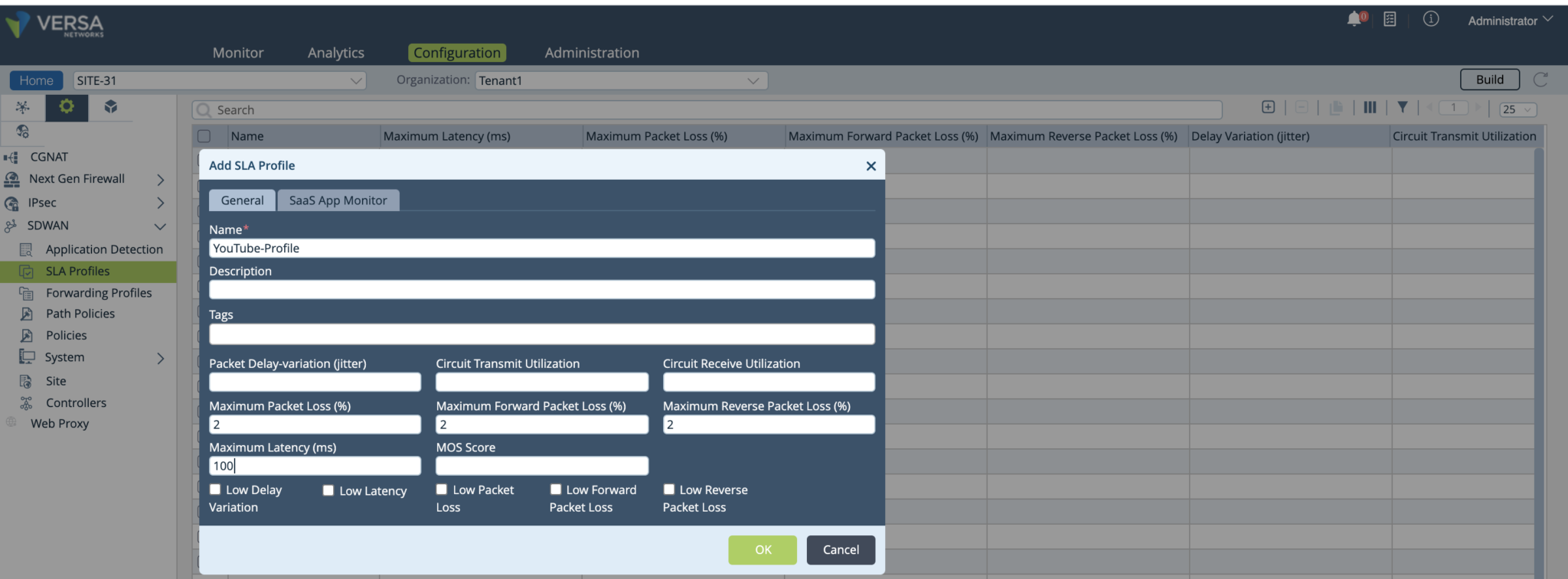 SD-WAN Traffic Engineering: Configuration and Verifications - Academy Versa Networks