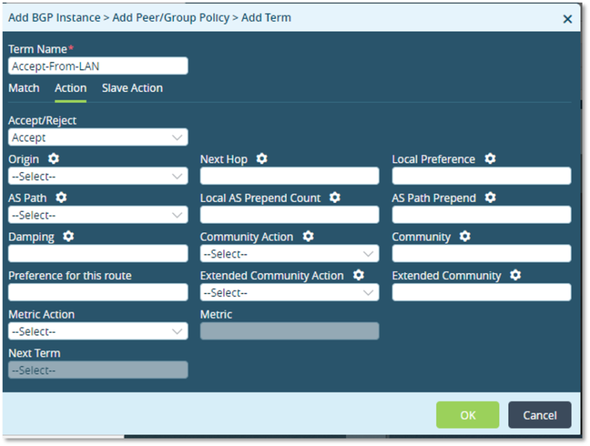 Dynamic Protocol Configuration – BGP - Academy Versa Networks