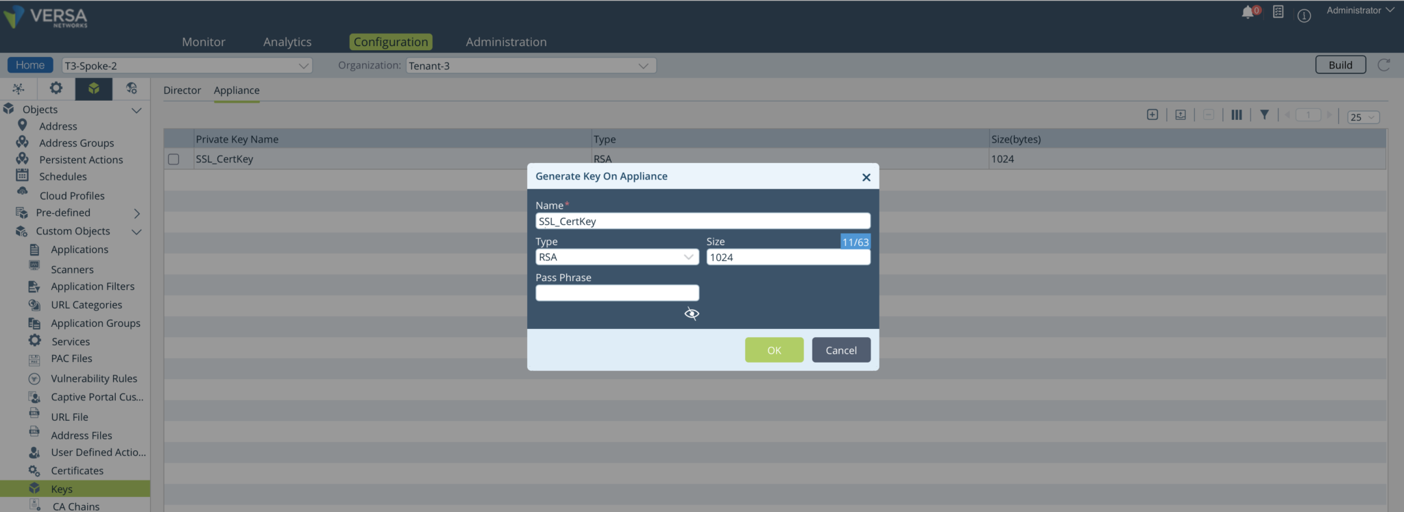 Security - Configure SSL Inspection - Academy Versa Networks