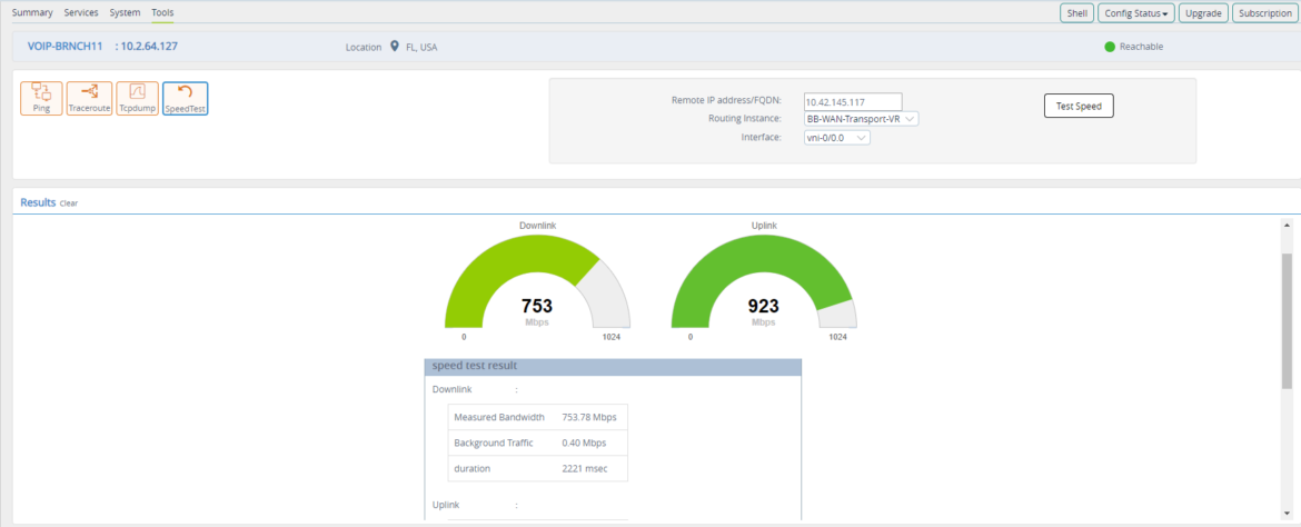 Troubleshoot Link Bandwidth Issues - Academy Versa Networks