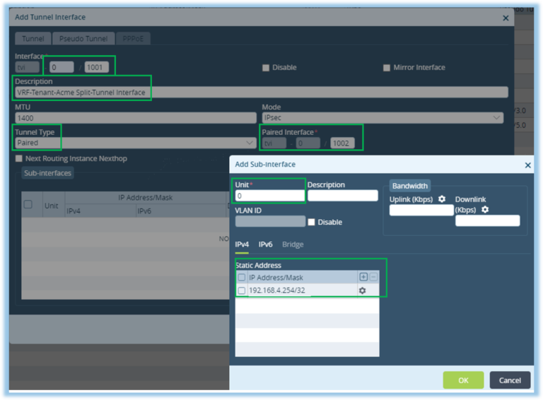 Inter-AS Option B - Academy Versa Networks