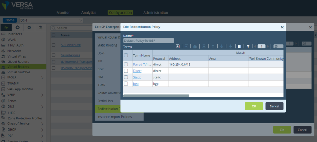 Horizontal Scale-out of Versa SD-WAN Appliance at DC/Hub Site - Academy ...
