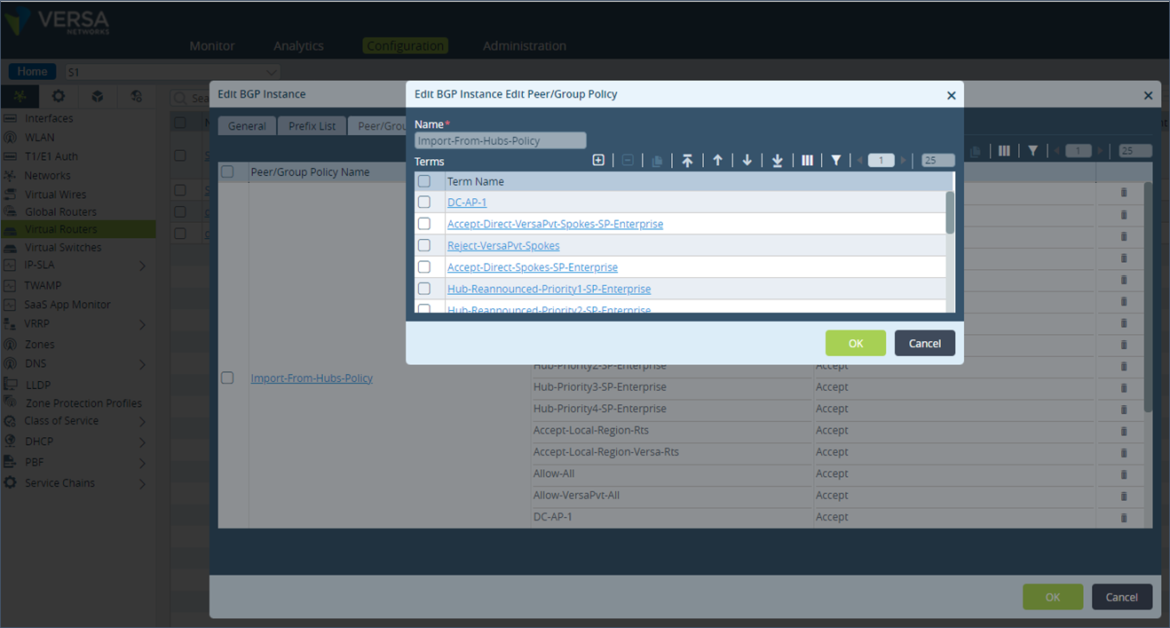 Horizontal Scale-out of Versa SD-WAN Appliance at DC/Hub Site - Academy ...