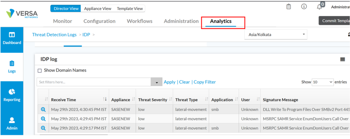 How to configure Lateral Movement Detection profile - Academy Versa ...