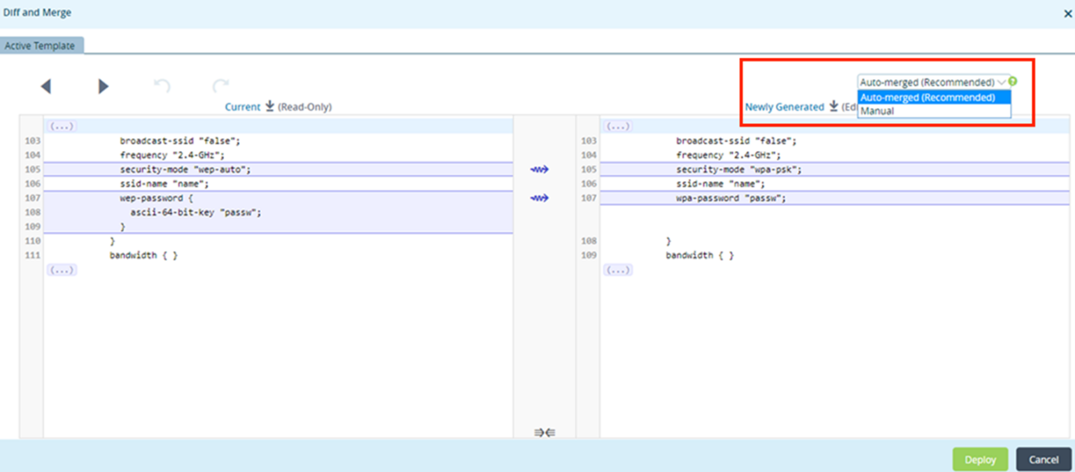 Managing Template Snapshots on Versa SD-WAN - Academy Versa Networks