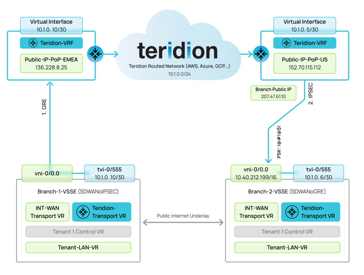 Versa SDWAN – Teridion Integration as SDWAN Underlay - Academy Versa ...