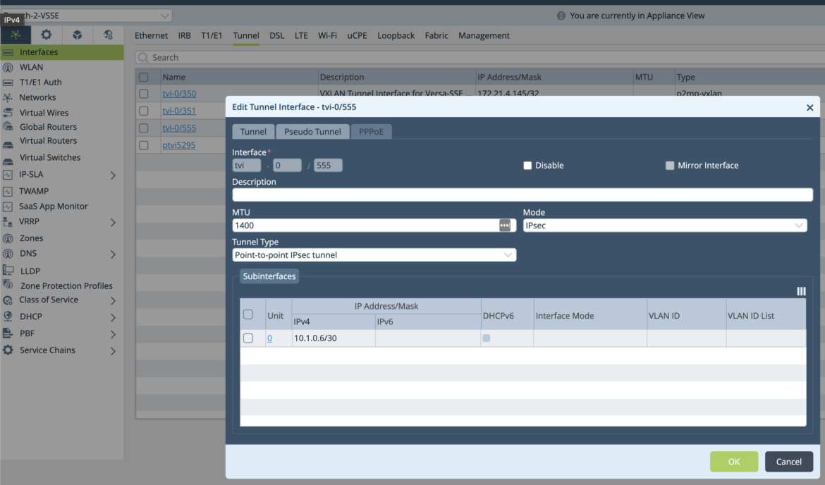 Versa SDWAN – Teridion Integration as SDWAN Underlay - Academy Versa ...