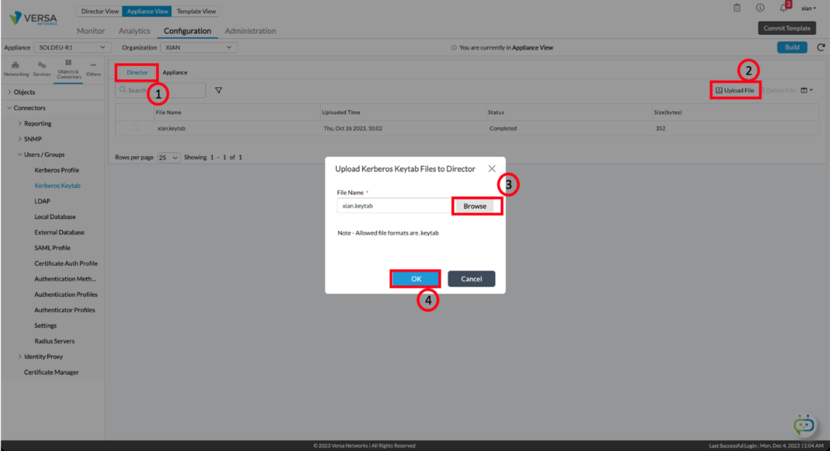 Transparent Active Authentication - Academy Versa Networks