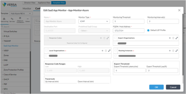 SLA Based Routing - Academy Versa Networks