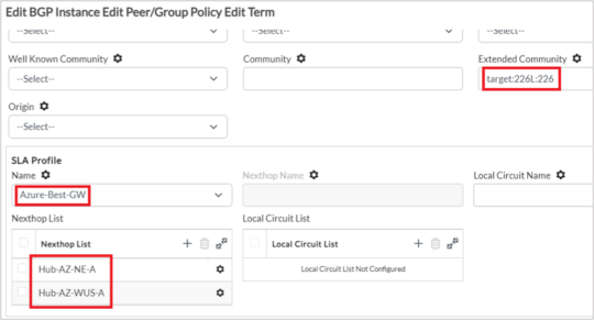 Configure SLA-Based Routing in SD-WAN