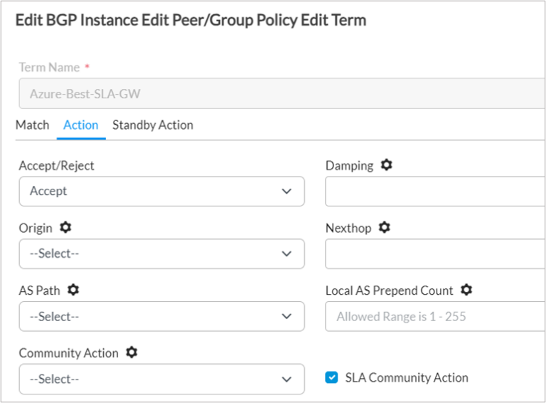 SLA Based Routing - Academy Versa Networks