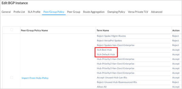 SLA Based Routing - Academy Versa Networks