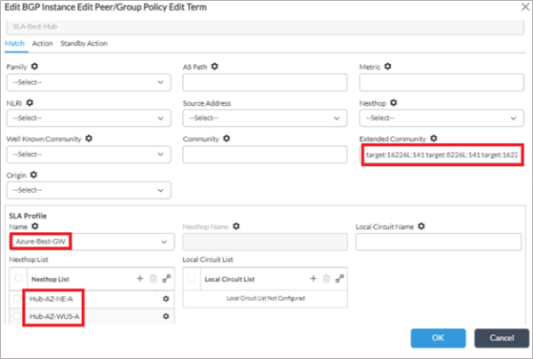 Configure SLA-Based Routing in SD-WAN