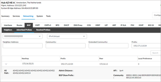 SLA Based Routing - Academy Versa Networks